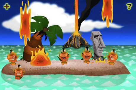 Pygmy-flicking game Pocket God is 1st paid-for app to hit 2million ...